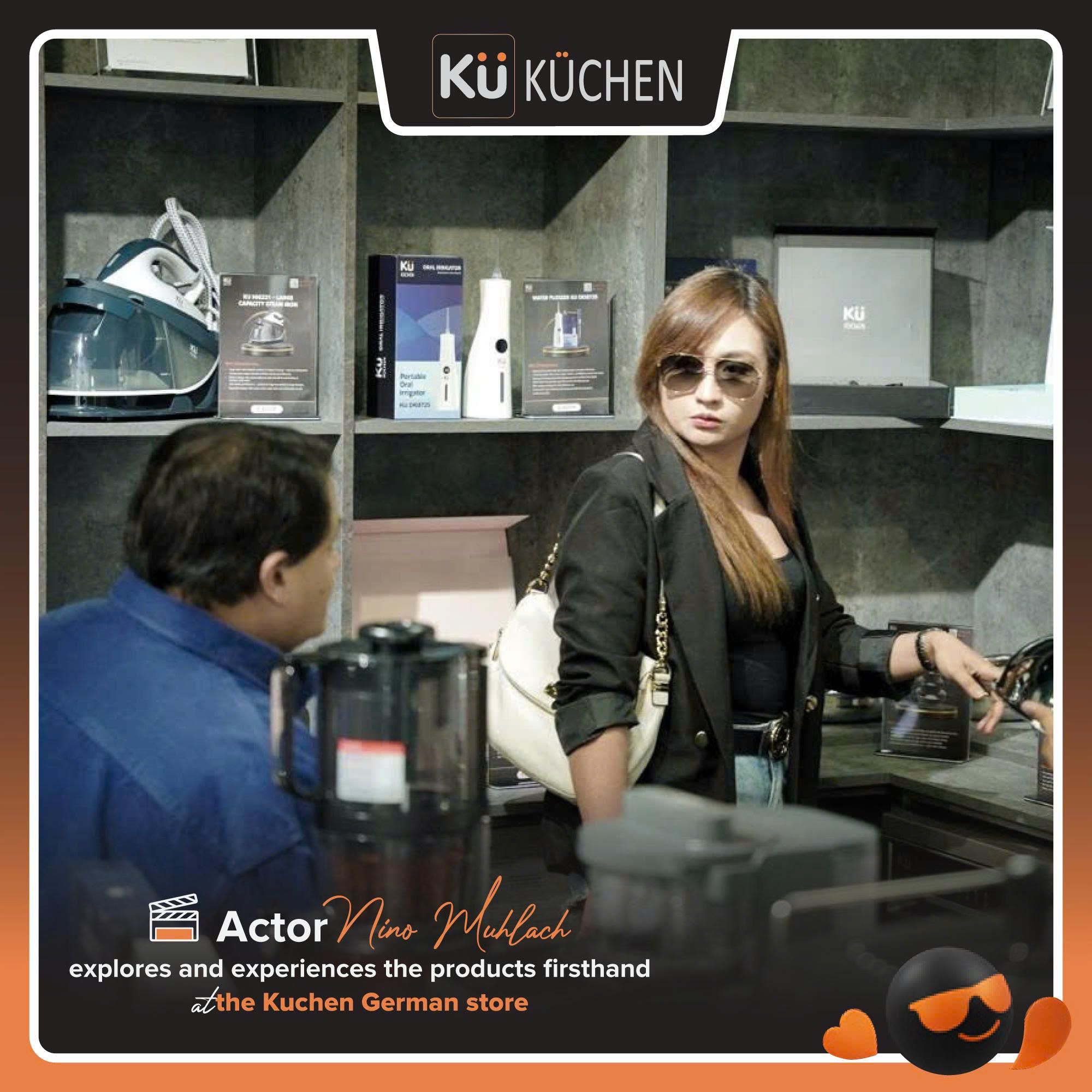 Actor Niño Muhlach Explores & Experiences Kü Küchen German Products ...