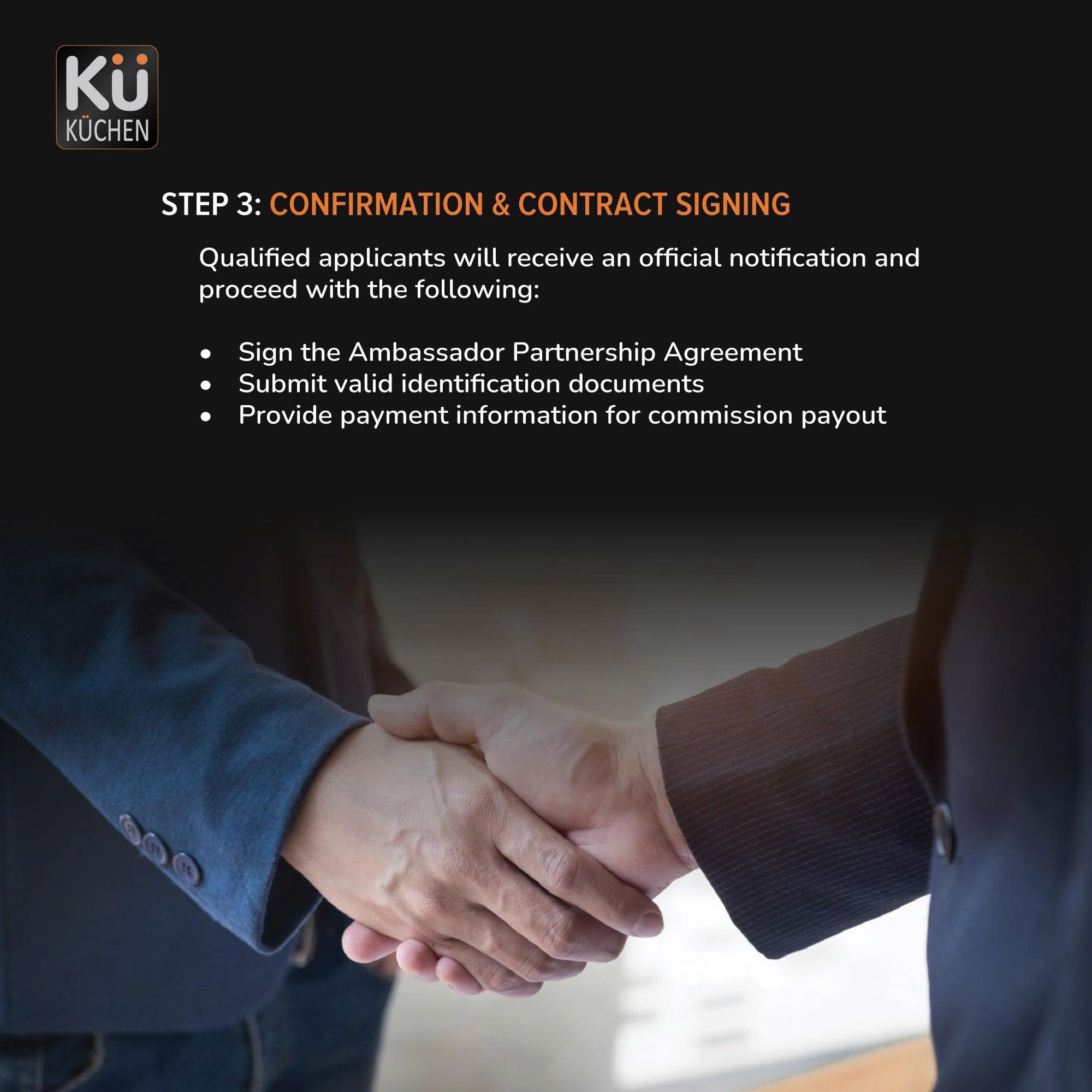 KÜ KÜCHEN AMBASSADOR REGISTRATION PROCESS - KÜ KÜCHEN Philippines